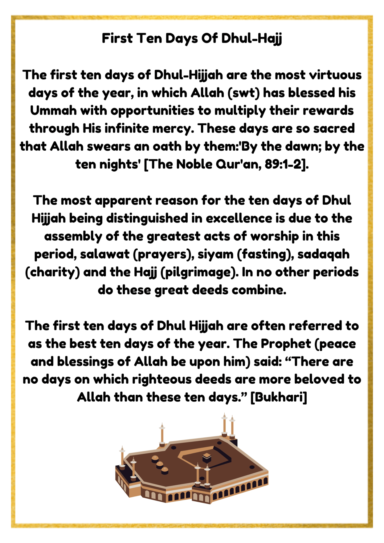 Hajj Activity Worksheet: Educational Resource for Learning about the ...